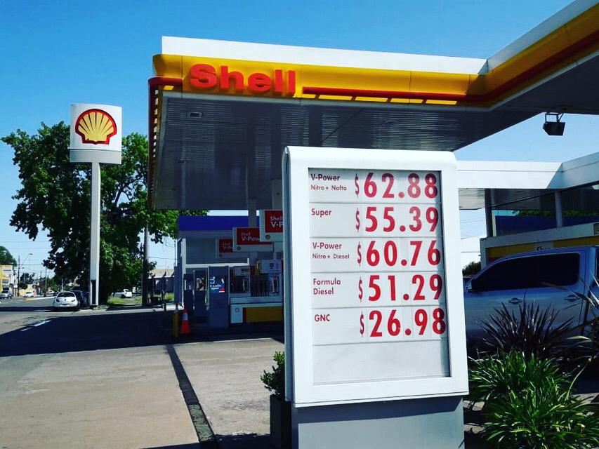 Aumentaron las naftas: los nuevos precios de YPF, Shell y Axion :: Canal Verte