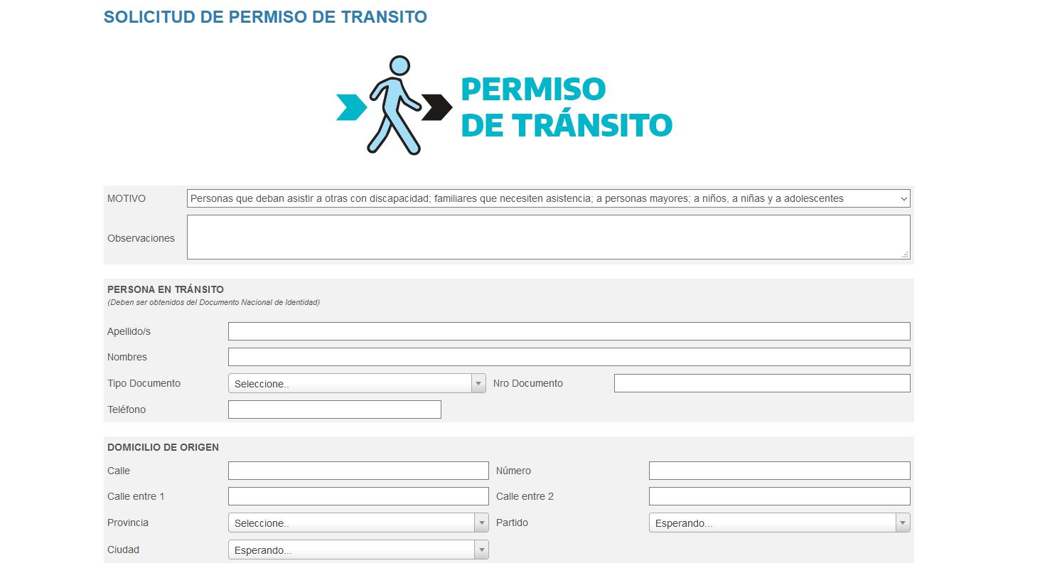 Cómo sacar el permiso especial para circular por Provincia :: Canal Verte