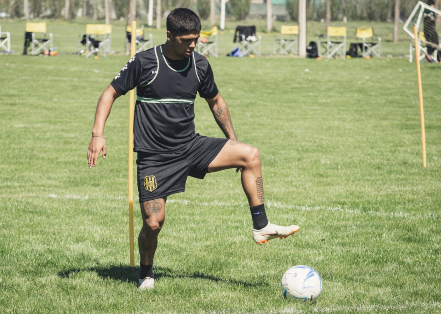 Brian Guille volvió a los entrenamientos con Olimpo :: Canal Verte