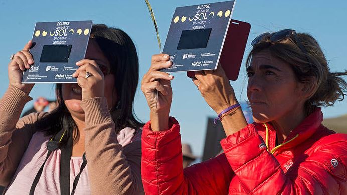 Expectativa y curiosidad por el eclipse :: Canal Verte