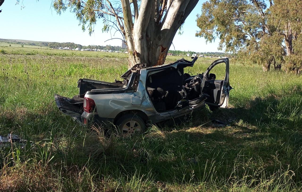 Otro choque en cadena en la ruta: cuatro autos y dos heridos :: Canal Verte