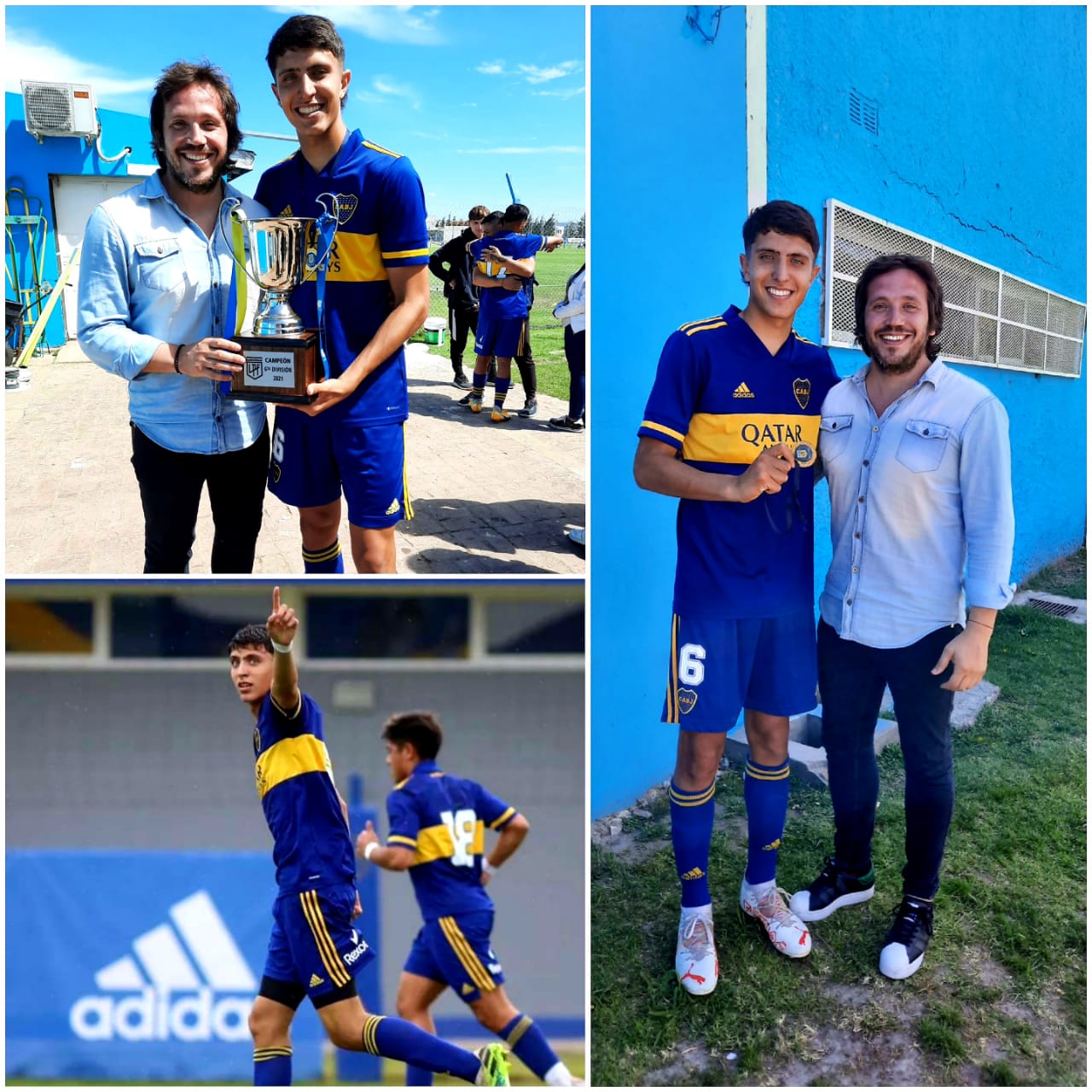 Mateo Mendía se consagró campeón en sexta división con Boca :: Canal Verte