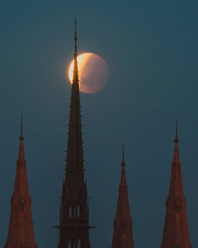 Así fue el eclipse lunar más largo en 580 años :: Canal Verte