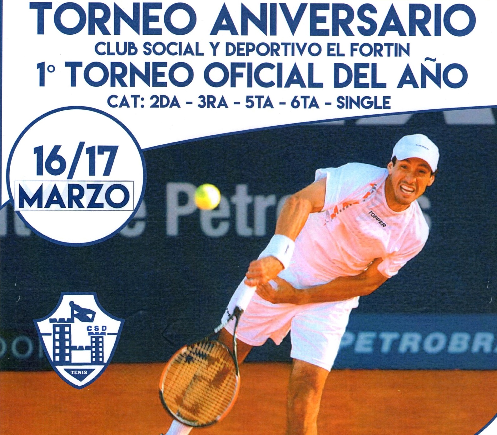 El Fortín reunirá a los mejores tenistas por su aniversario :: Canal Verte