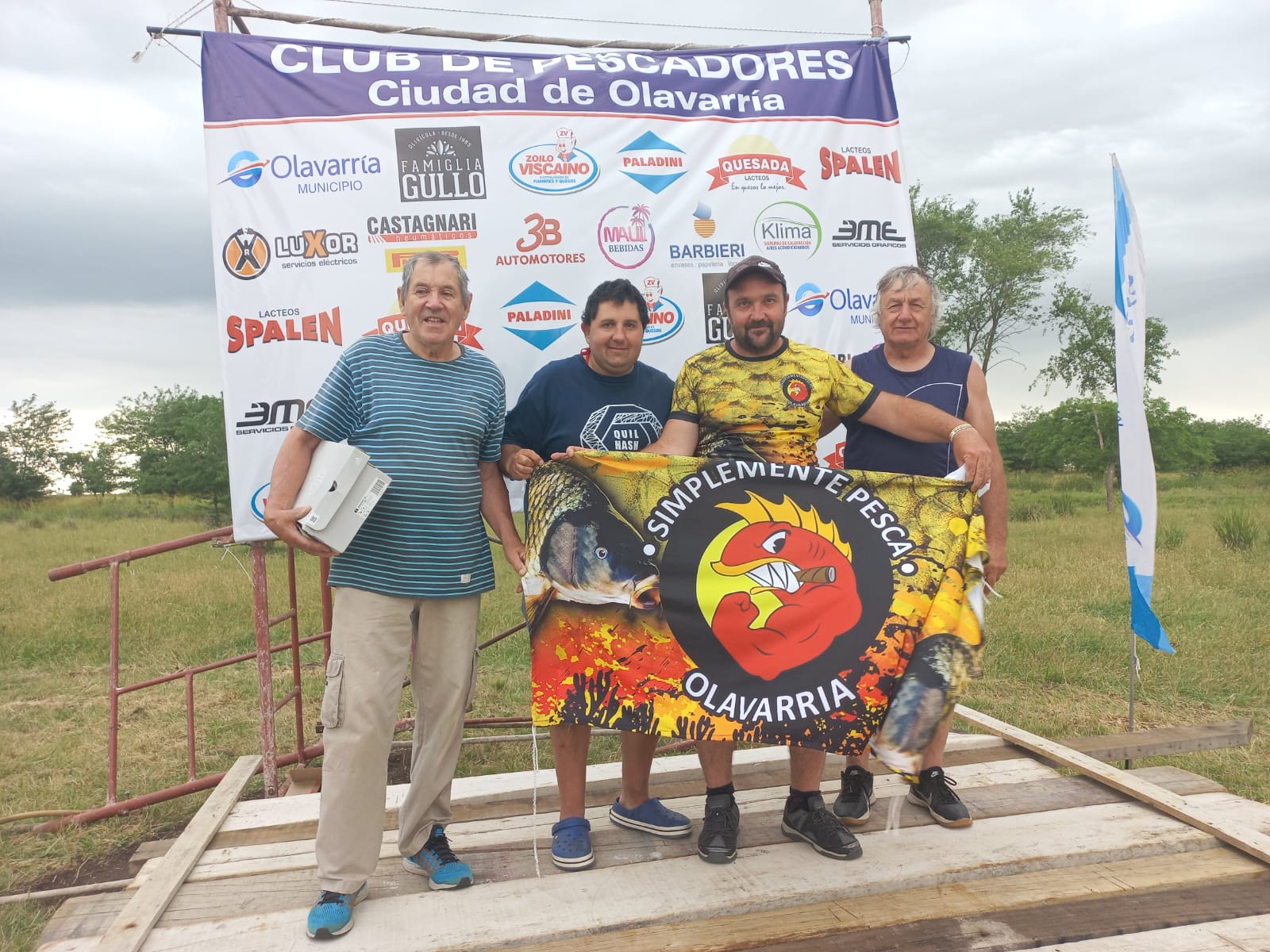 Los ganadores del concurso de pesca en Blanca Grande :: Canal Verte
