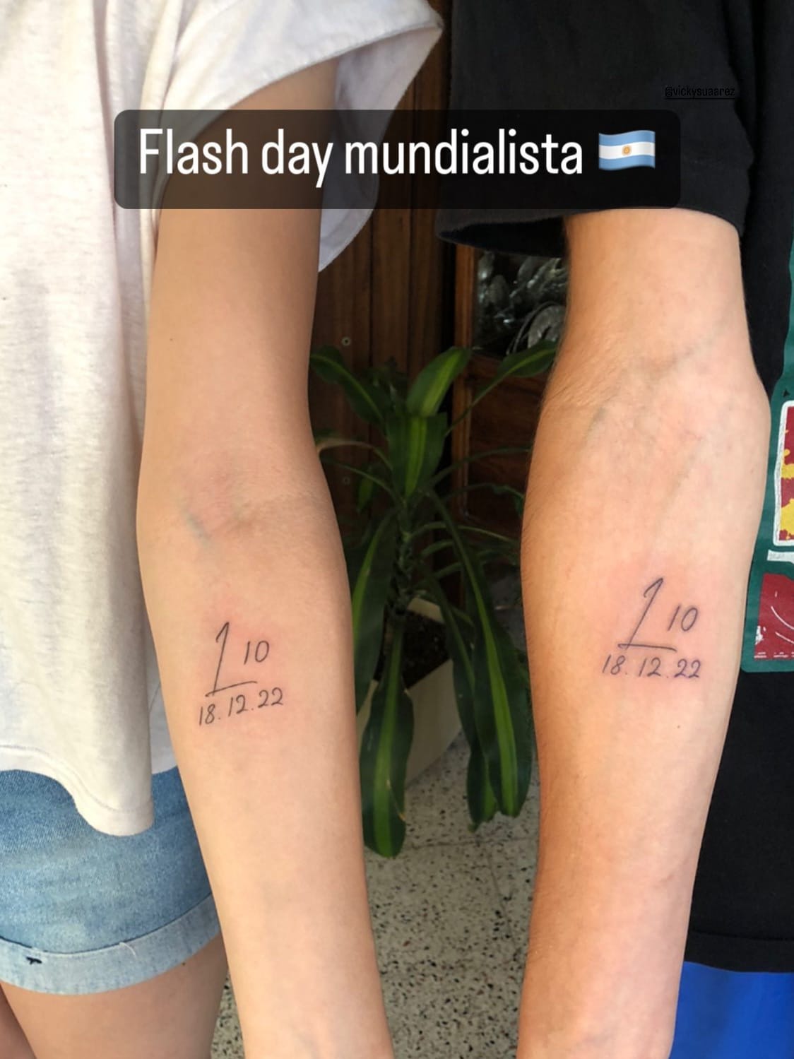 En Olavarría los tatuajes mundialistas también son furor :: Canal Verte