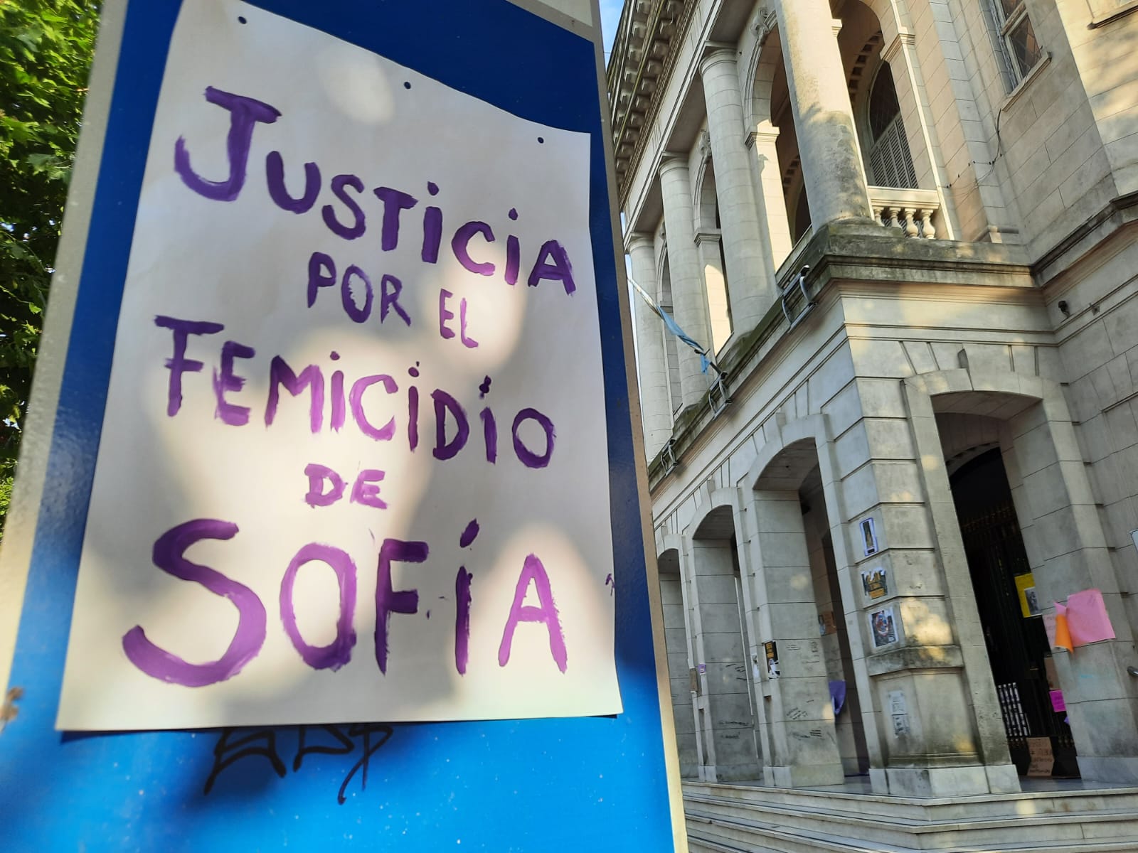 En la puerta de Fiscalía pedirán justicia por Sofía Vicente :: Canal Verte