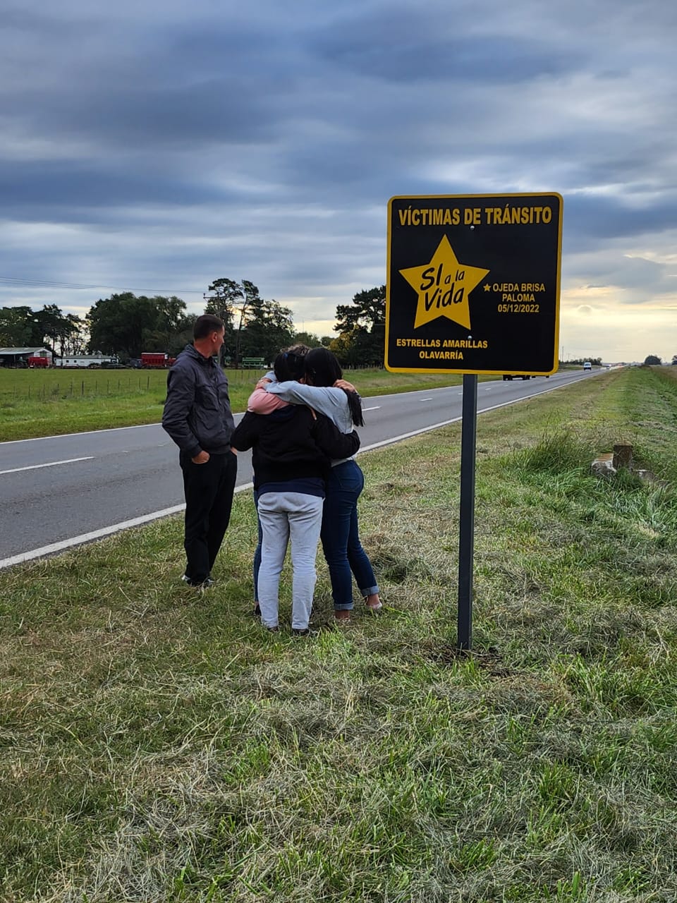 En la ruta 226 se colocó la estrella amarilla Nº 167 :: Canal Verte