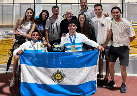 Argentina fue quinta, la emoción de Gusti y el recuerdo de Diego ...