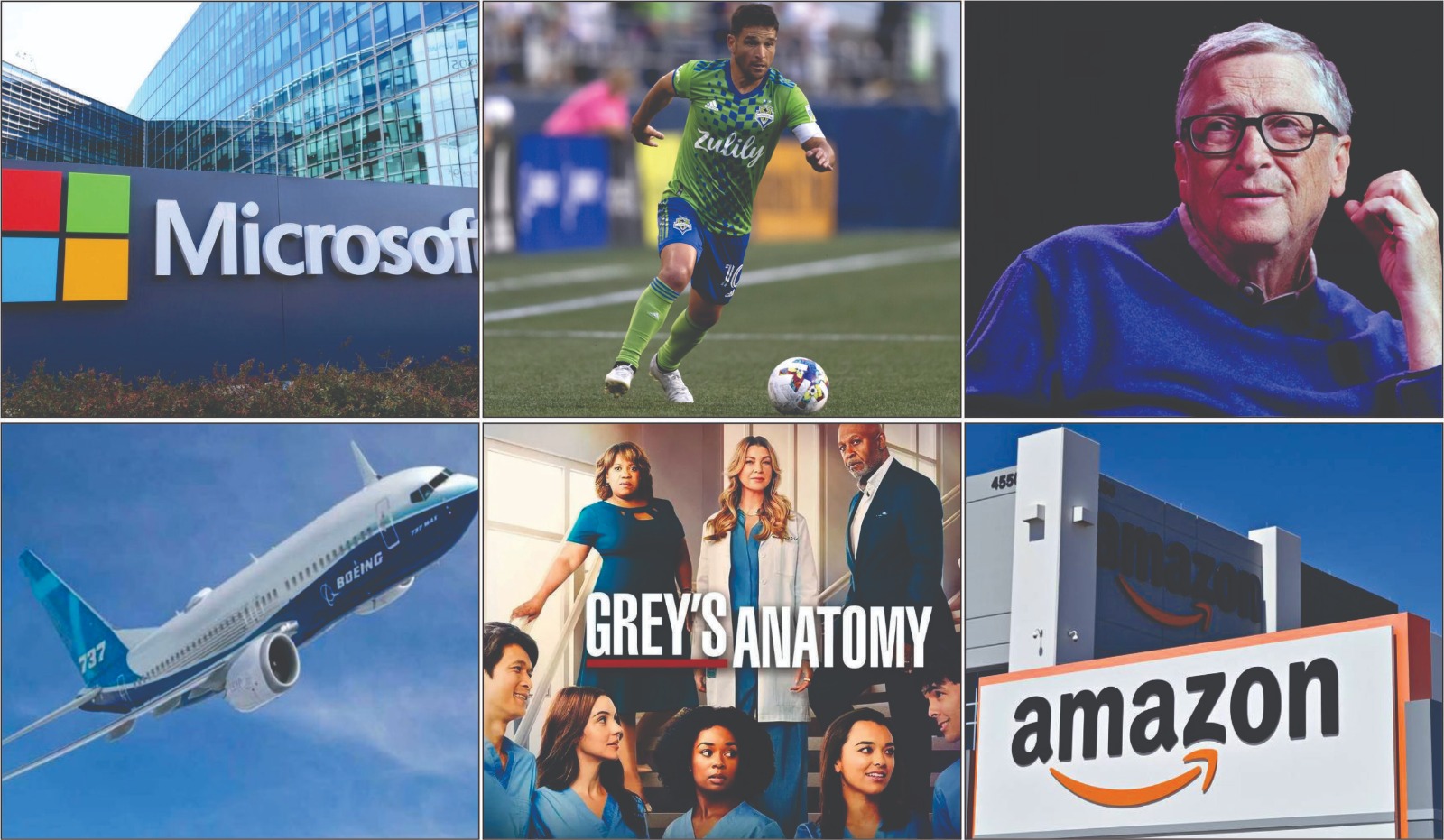 Grey’s Anatomy, Microsoft, Amazon, Boeing y los Sounders :: Canal Verte
