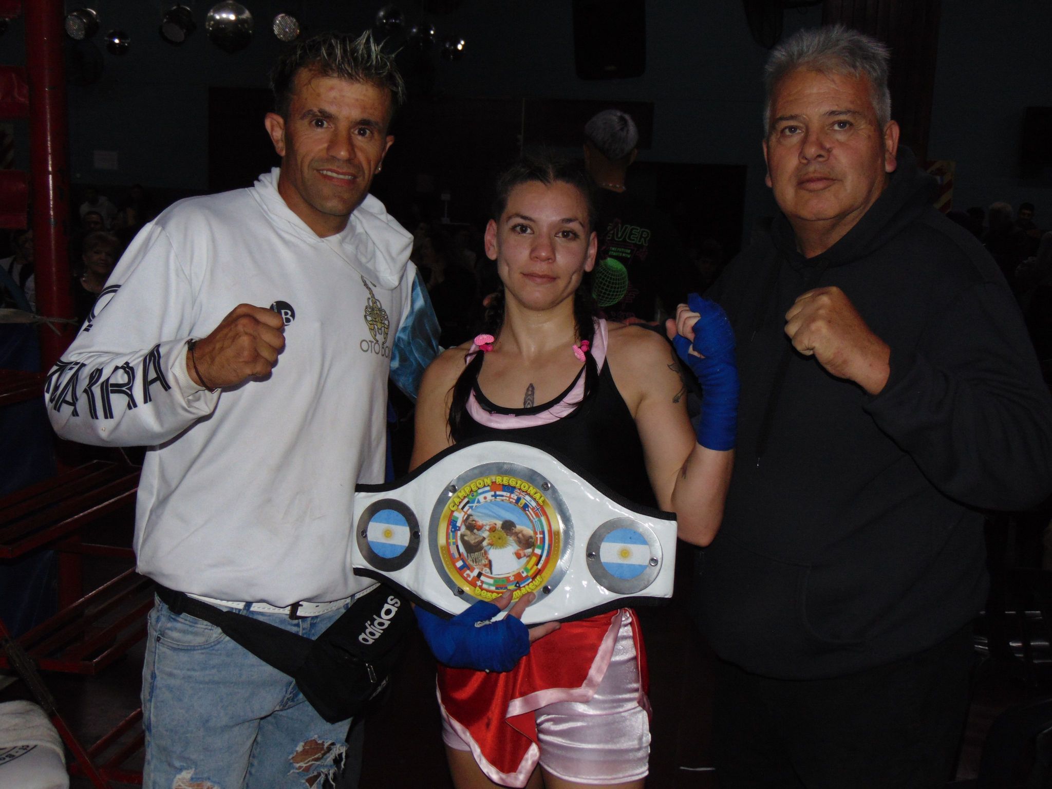 Boxeo: Alexander Farías y Mariana López se lucieron en El Fortín ...
