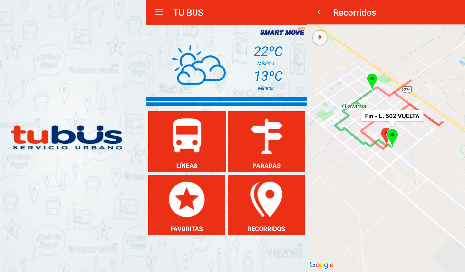 Ya se encuentra disponible la app "Cuándo llega Tu Bus" :: Canal Verte