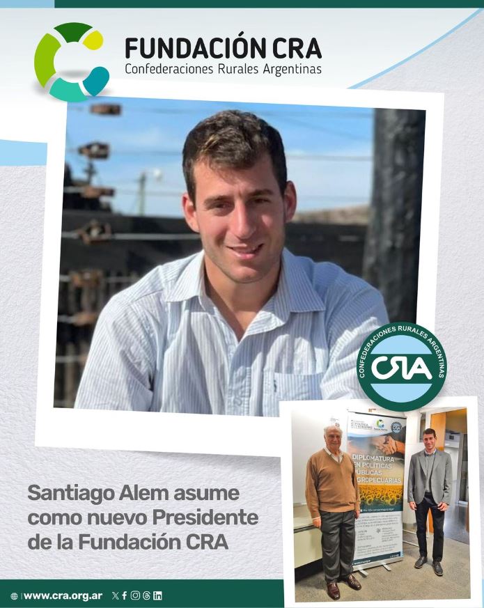 Un olavarriense es el nuevo presidente de la Fundación CRA :: Canal Verte