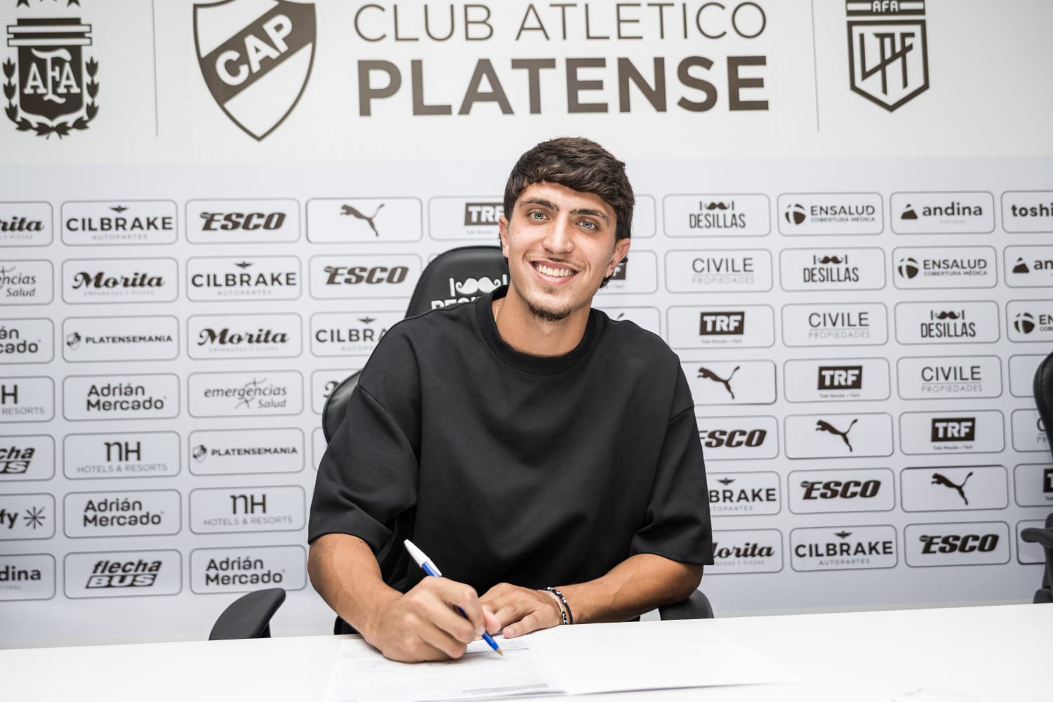 Mateo Mendía firmó y es nuevo jugador de Platense :: Canal Verte