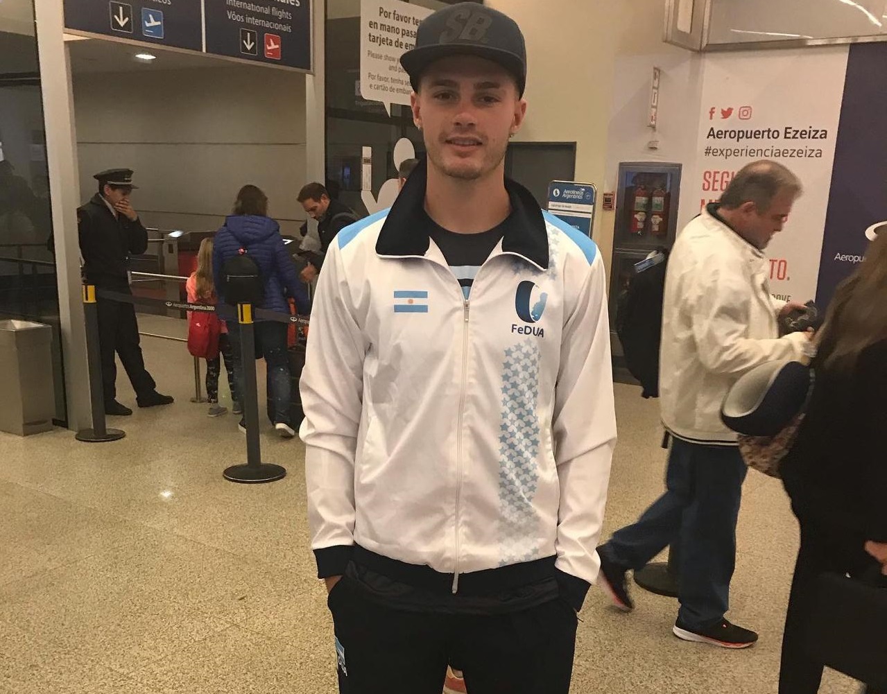 Juani Barbieri ya está en Italia con la Selección :: Canal Verte