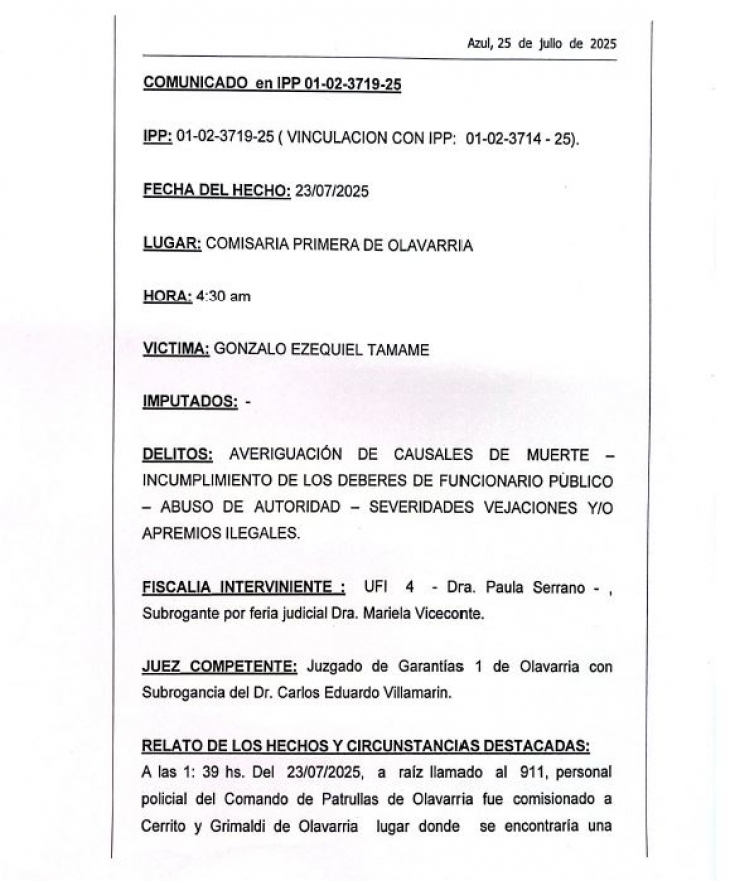Informe preliminar: Tamame falleció por un "cuadro de asfixia ...